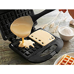 Zulay Soup Ladle Spoon with Comfortable Grip - Cooking and Serving Spoon for Soup, Chili, Gravy, Salad Dressing and Pancake Batter - Large Nylon Scoop & Soup Ladel Great for Canning and Pouring