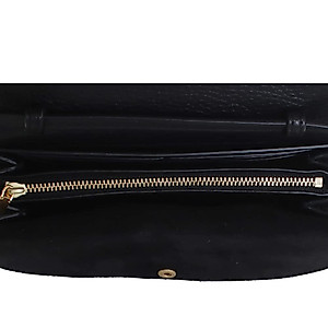 Tory Burch Womens Miller Leather Crossbody Shoulder Handbag Brown Small