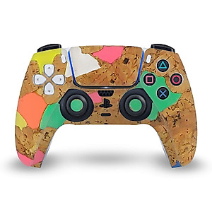 Head Case Designs Officially Licensed Ninola Colourful Assorted Vinyl Faceplate Sticker Gaming Skin Decal Cover Compatible with Sony Playstation 5 PS5 DualSense Controller