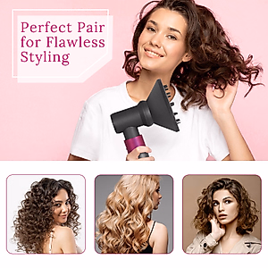 YTCHYYSK Diffuser and Adaptor for Dyson Airwrap Diffuser Attachment Compatible with Dyson Converting Styler to Hair Dryer
