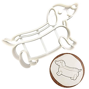 Dachshund Cookie Cutter, Cute Hot Dog Shape Mold Cutter