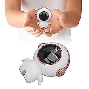 Mini Warmer, Heater Rechargeable Pocket, Portable USB Digital Fast Heating Electric for Winter, Black and White (White)