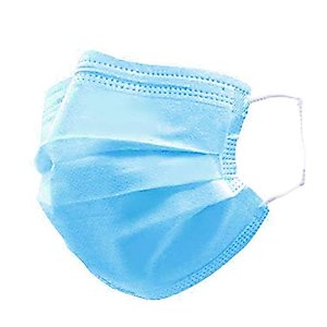 ThsiJJ Adult 3 Ply Non-Woven, 50/100 Pcs Disposable Face Bandanas, Cloth Covering, No Washable, Breathable