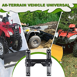 vikofan ATV Universal Snow Plow Kit 105745 Plow Mount Brackets