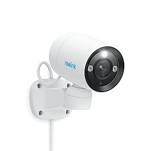 REOLINK RLC-81PA 4K PoE Bullet Security Camera, 180 Degree Pan, Horizontal Auto Tracking, Outdoor IP Camera with Color Night Vision, Smart Person/Vehicle/Pet Detection, 2 Way Talk, microSD Card Slot