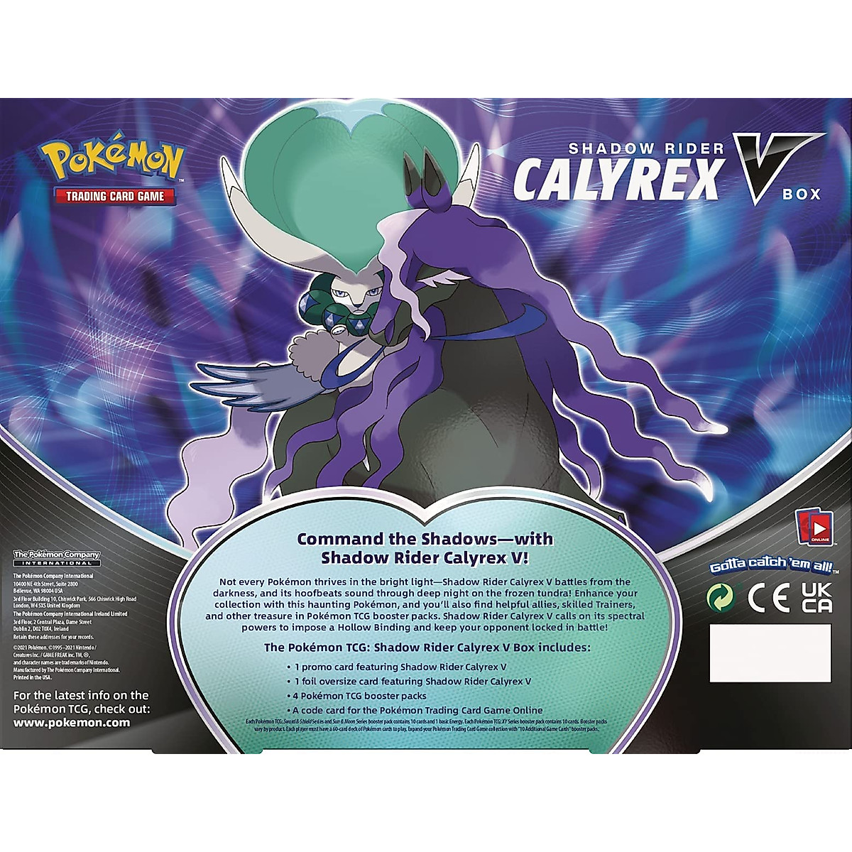 Pokemon TCG: Calyrex V Box