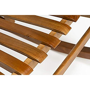 Woodlawn&Home Mission Style Rocking Chair, Natural Hardwood 100040,