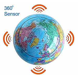 iTouchless Sensor 360-degree Globe Storage Container