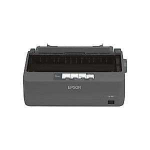 Epson LX-350 Dot matrix printer, 9 pins, 80 column, original + 4 copies, 347 cps HSD (10 cpi), Epson ESC/P - IBM 2380+ emulation, 3 fonts, 8 BarCode fonts, 3 paper paths, single and continous sheet, paper park, USB, Parallel and Serial I/F - BEING RE