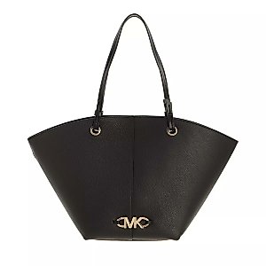Michael Kors Izzy Medium Fan Tote Black One Size