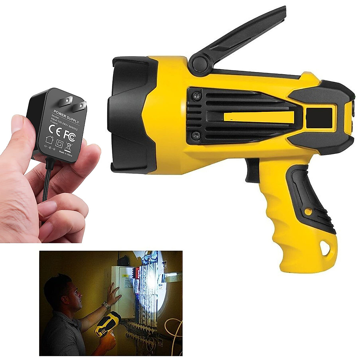 Replacement for Stanley Fatmax Spotlight Charger Compatible with Stanley SL10LEDS SL10LEDSL 5V Flashlight Power Cord