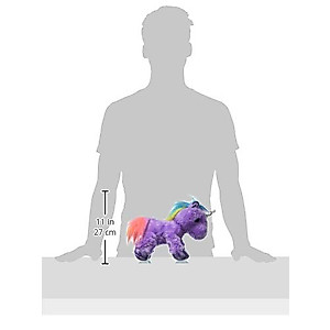 Aurora® Enchanting Sparkle Tales™ Electra Unicorn™ Stuffed Animal - Magical Adventures - Endless Play - Purple 12 Inches