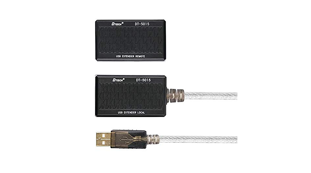 Extend USB up to 200ft with DTECH USB to RJ45 Extender