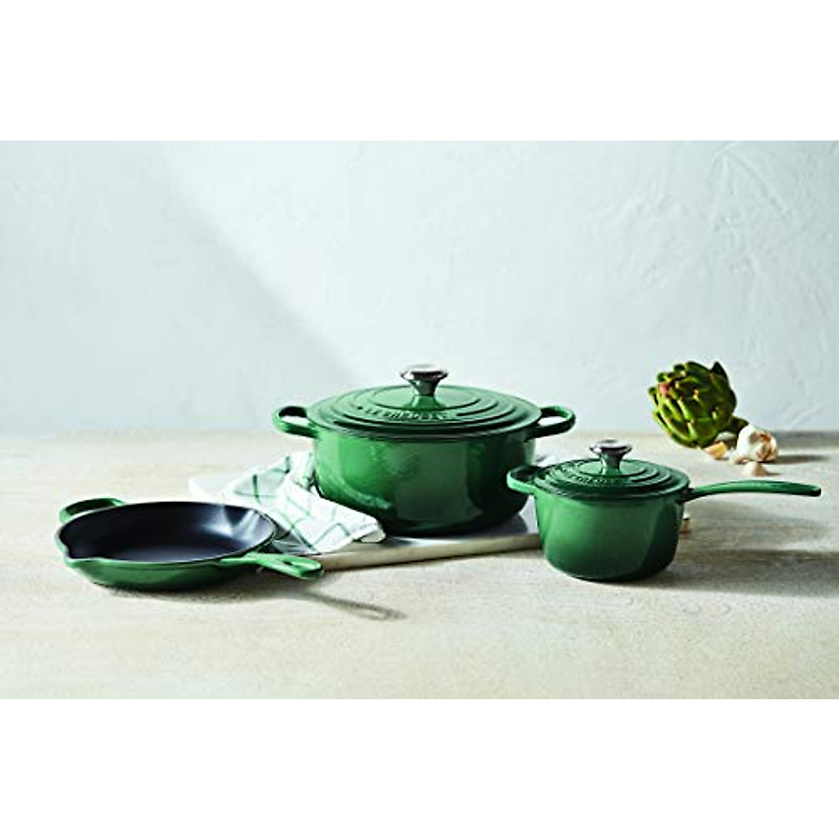 Le Creuset Enameled Cast Iron Signature Cookware Set, 5 pc. , Artichaut