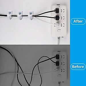 40 Pcs White Down Wall Clips- Wire Shelf Brackets Loop Clips- Closet Maid Support Brackets- Plastic Closet Shelves Clips Screws and Expansion Tubes for Wire Shelving