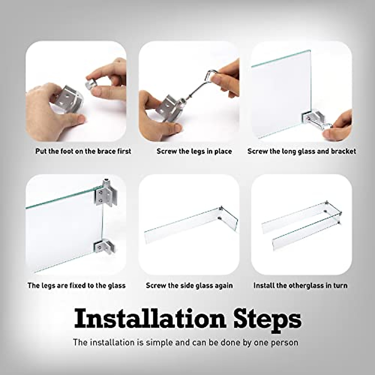 Fire Pit Wind Guard – Premium Fire Glass for Propane Fire Pit – Thick Tempered Glass Fire Pit Screen Rectangular – Clear Fire Pit Glass Shield for Propane and Gas Pits - 35.5 x 11.5 x 6-inch