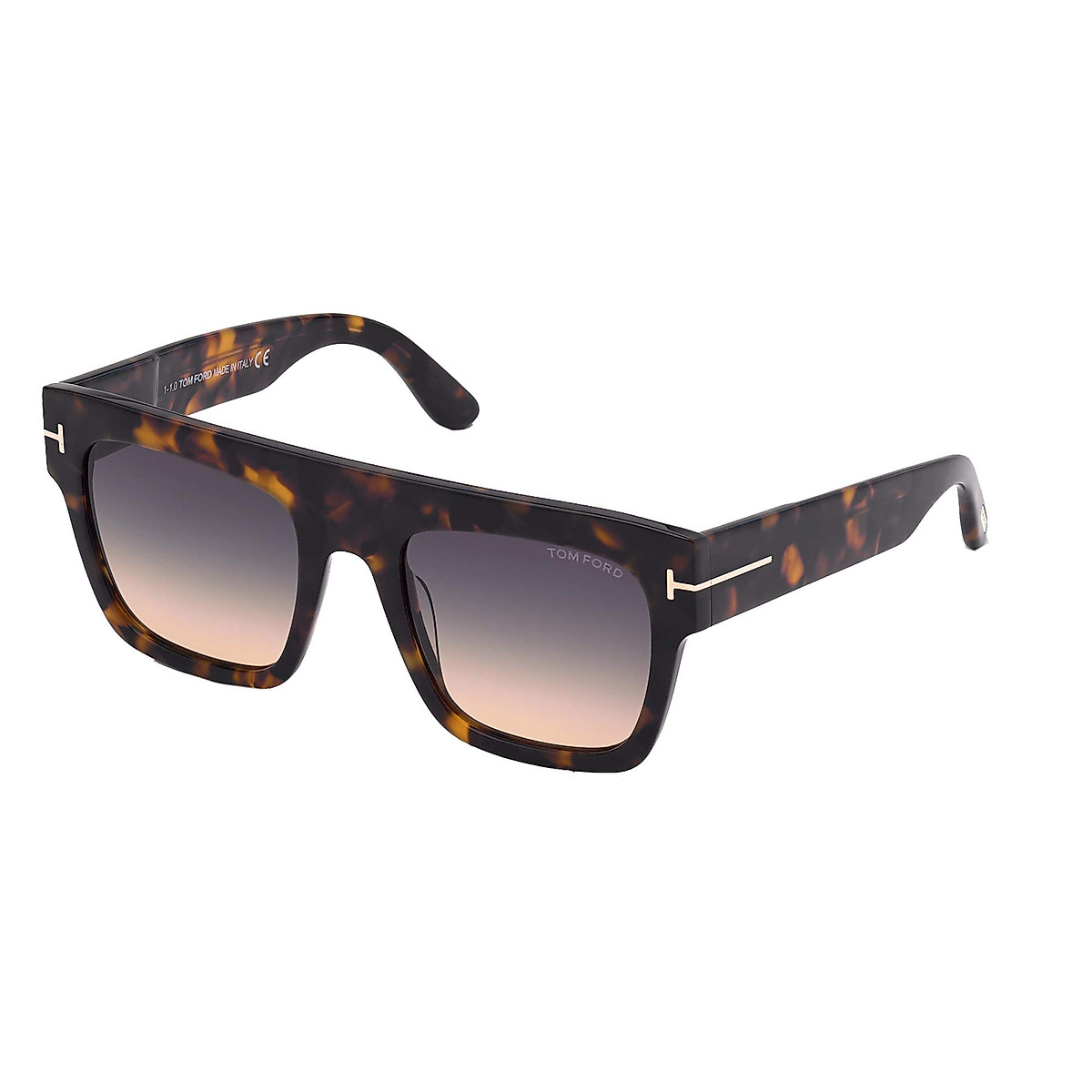 Tom Ford RENEE FT 0847 Dark Havana/Smoke Shaded 52/21/140 women Sunglasses