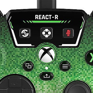 Turtle Beach REACT-R Wired Game Controller – Officially Licensed for Xbox Series X & S, Xbox One, and Windows 10|11 PC’s – Pixel