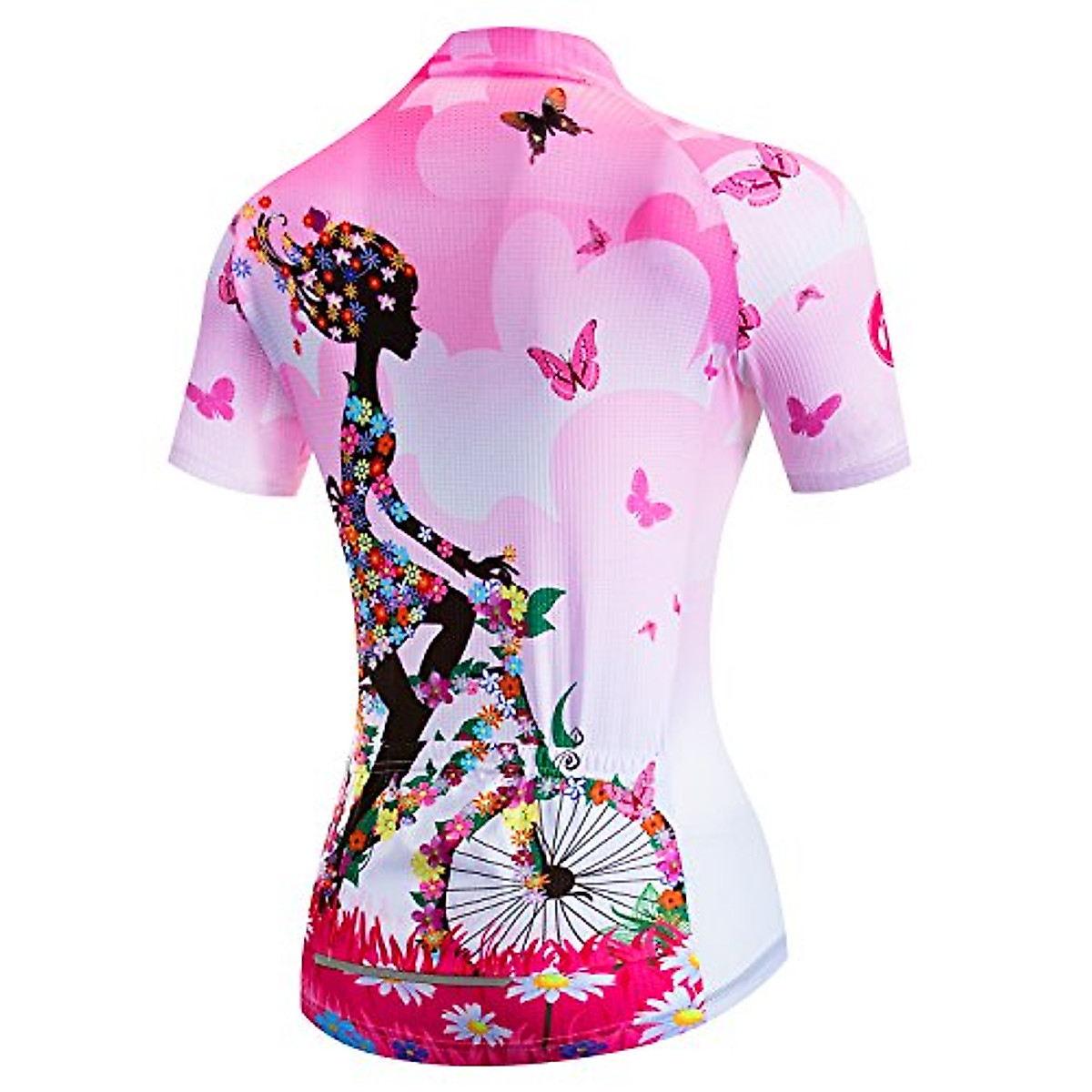 Cycling Jersey Women Biking Clothing Short Sleeve Ladies Bike Tops