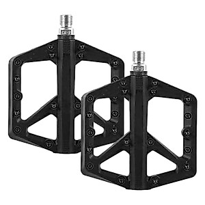 DUDOK Pedals, Non Slip Pedals, 5.394.450.87in Professional Mountain and Road Flat, Widely Used for Electric Bikes, Folding Bikes, City Bikes