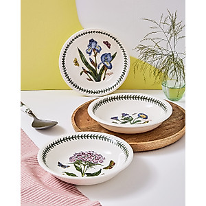 Portmeirion Botanic Garden Pasta Bowls, Set of 6 Assorted Motifs
