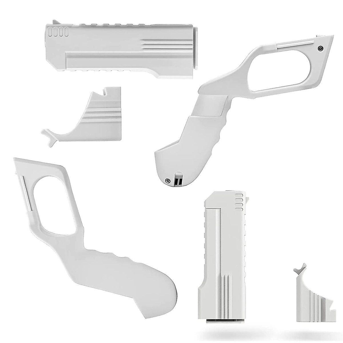 NIUVR VR Game Stock Grip Cover Compatible with Quest 2 Touch Controllers, Grips Accessories VR Handle Cover Enhanced FPS Gaming Experience with Quest 2 Touch Controller