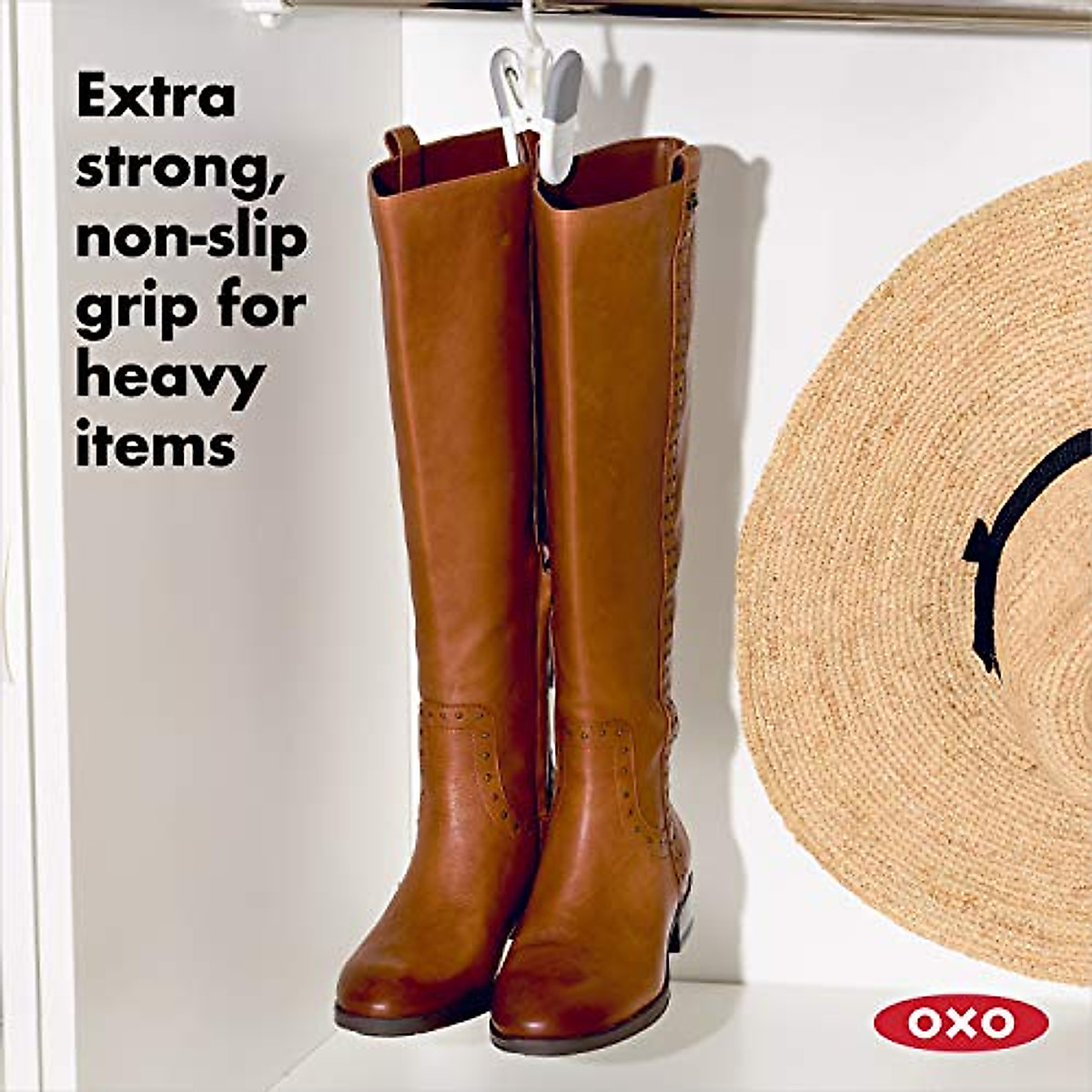 OXO Good Grips 3-Piece ClipHanger Set, White