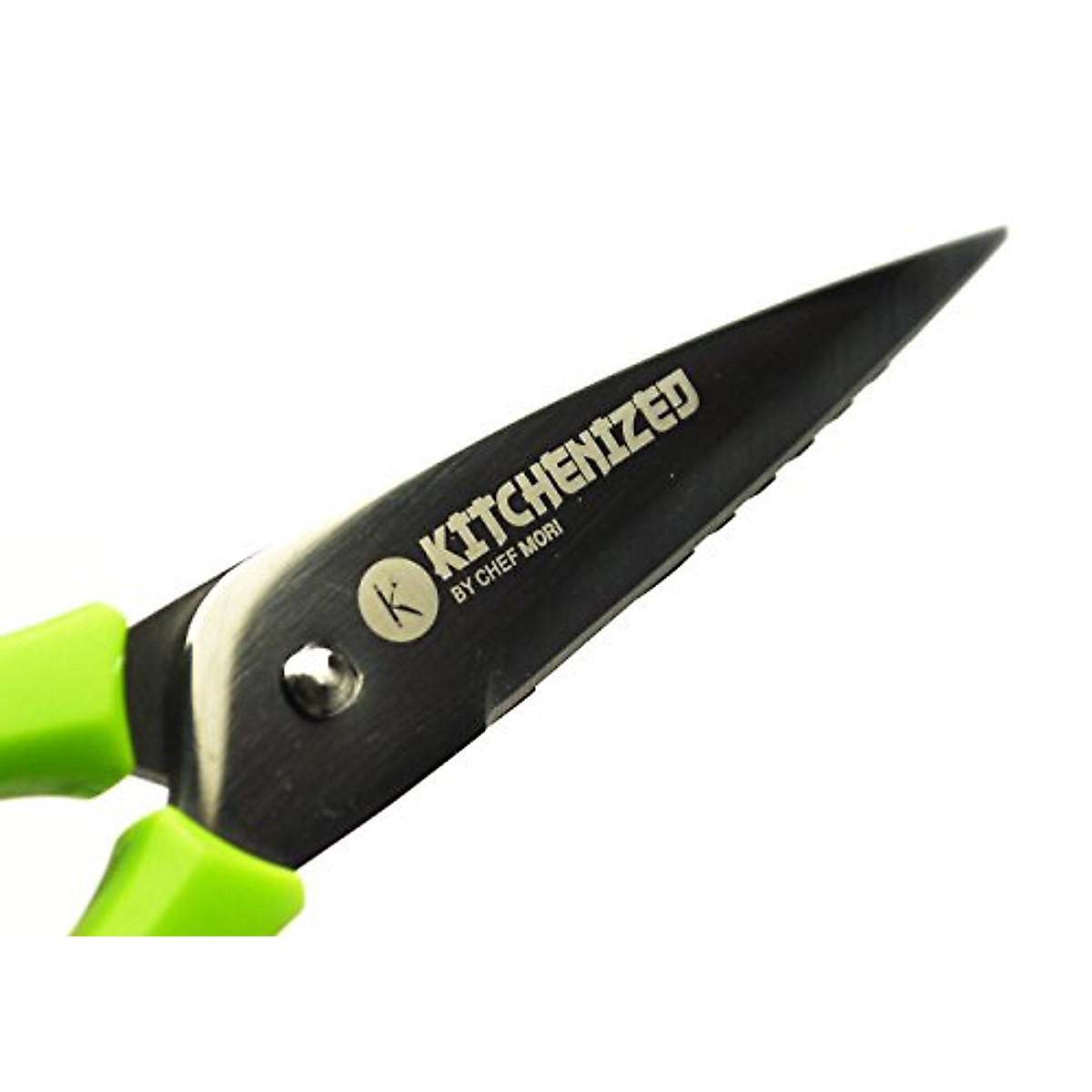 Kitchenized by Chef Mori Heavy Duty Kitchen Shears and Multi Purpose Kitchen Scissors, Utility Scissors for Chicken, Poultry, Fish, Meat, Vegetables, Herbs, and BBQ’s