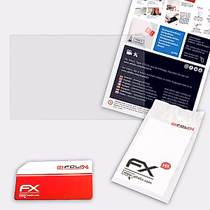 atFoliX Plastic Glass Protective Film compatible with Sony PSP Go N1000 Glass Protector, 9H Hybrid-Glass FX Glass Screen Protector of plastic