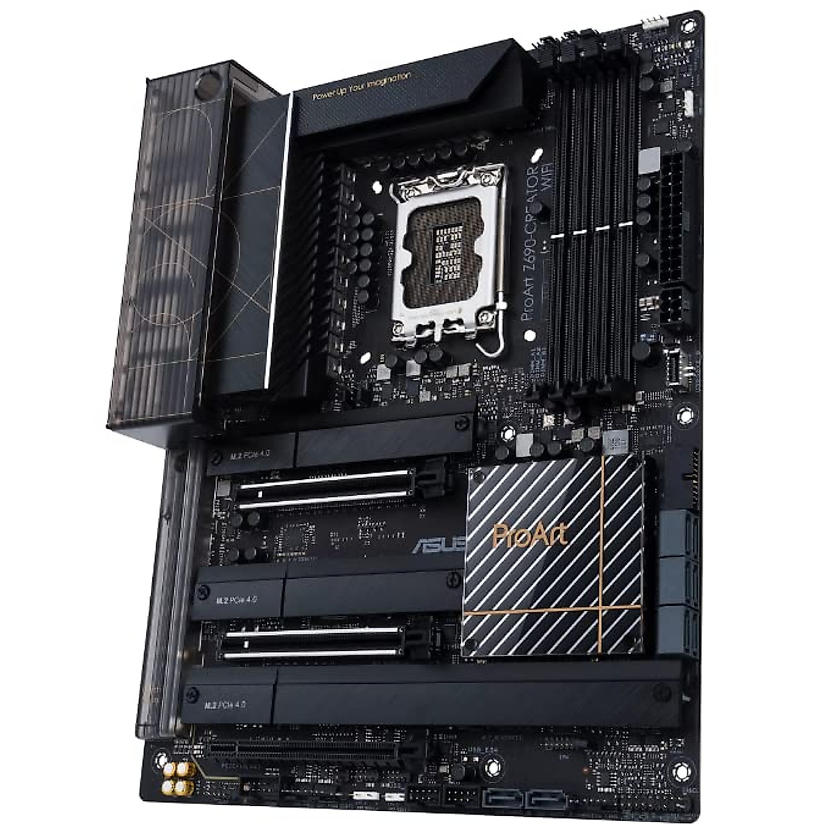 Asus ProArt Z690-CREATOR WIFI Desktop Motherboard - Intel Chipset - Socket LGA-1700 - Intel Optane Memory Ready - ATX