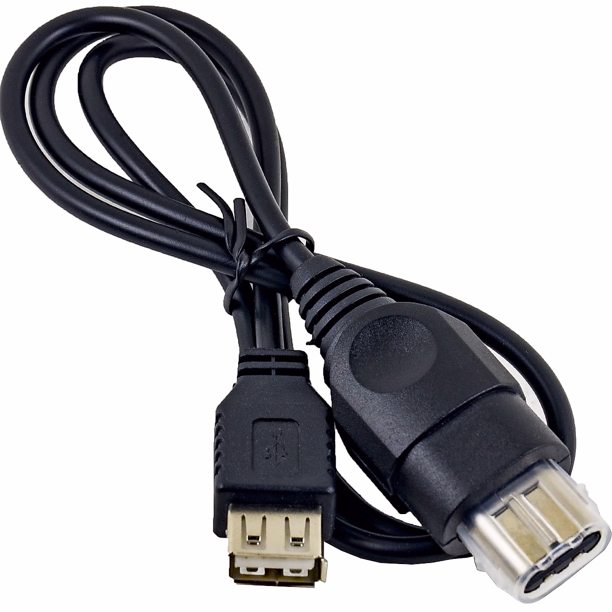 risingsaplings PC Female USB Converter Adapter Cable Cord for Original Xbox Console Gen.1 Console About 30.5in Length (1 PCS)
