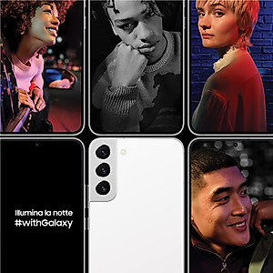 SAMSUNG Galaxy S22 5G SM-S901B/DS 128GB 8GB Dual SIM Factory Unlocked GSM Smartphone - International Version (Phantom Black)