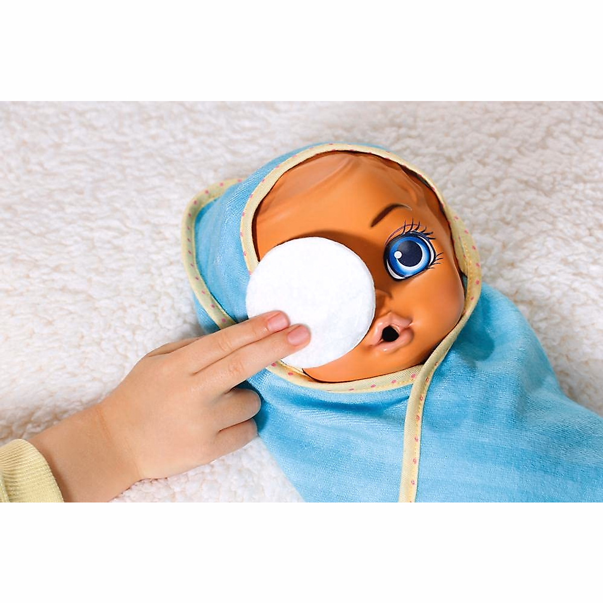 Baby Born Surprise Magic Potty Surprise Doll Blue Eyes with 30 + Magical Surprises | Doll Pees Glitter & Poops Surprise - Charms Best Gift for Toddlers Ages 3+