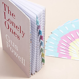 Index Label Sticker Writable 10sheet/120pcs Self-Adhesive Paper Tabs Notebook Repositionable Planner File Tabs Book Pages Markers