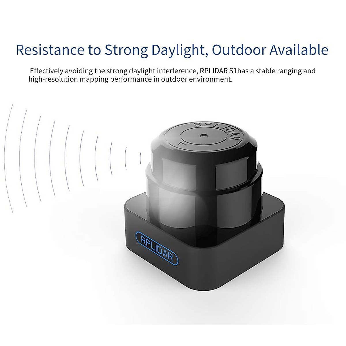 youyeetoo Low Cost 360 Degree RPLIDAR S1 TOF 40 Meters lidar Sensor Scanner for Obstacle Avoidance and Navigation of AGV UAV