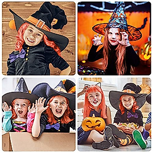 MSDADA Orange Hair Chalk for Girls-New Hair Chalk Comb Temporary Washable Hair Color Dye for Kids-Toys for 6 7 8 9 10 Year Old Girl Birthday Gifts for Christmas,Halloween,Cosplay Dress Up-Fluorescent