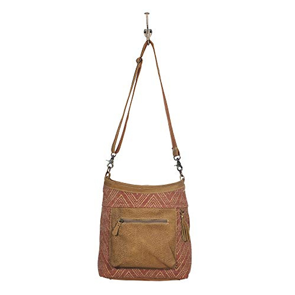 Myra Bag Tacky Wacky Crossbody Aztec Cow