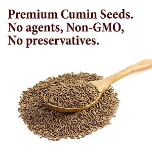 The Spice Way Cumin Seeds - whole cumin seed 8 oz resealable bag