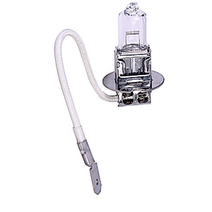 H3 12V 55W Halogen 55W H3 Halogen Bulb Super Warm White 55 Watt 12 Volt Halogen Light Bulb for Car Automotive Fog Lights,4 Pack