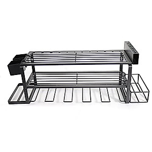 Make It Easy - Super Power Organizer Of Tools - 10 in ALL - Power Tool Storage Rack - Power Tool Organizer Shelf - Heavy Duty Floating Tool Shelf