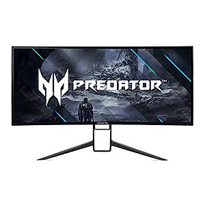Acer Predator X34 GSbmiipphuzx 1900R Curved 34" UltraWide QHD 3440 x 1440 Gaming Monitor | NVIDIA G-SYNC | Agile Splendor IPS | Up to 180Hz | DCI-P3 98% | DisplayHDR 400 | 2 x DP, 2 x HDMI, USB Type-C