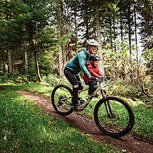 Kids Ride SHOTGUN - Original - MTB Bike Seat and Handlebar Combo - Front Mounted Child Bike Seat - Frame Mounted - Kids 2-5 Years. Original Design.