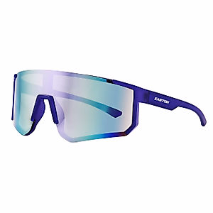 Easton Women's Ghost Shield Sports Sunglasses, Purple, 128 mm