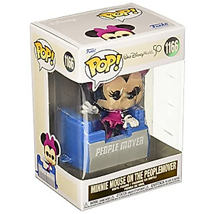 Funko Pop! Disney: Walt Disney World 50th - Minnie Mouse on The People Mover, Multicolor
