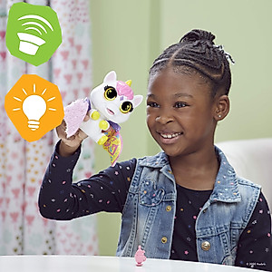FurReal Airina The Unicorn Color-Change Interactive Feeding Toy, Lights and Sounds, Ages 4 and up
