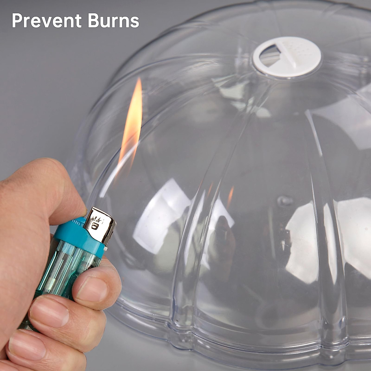 Zero Zoo Microwave Cover for Food - 10.5 Inch Clear Splatter Guard with Handle, Dishwasher-Safe, Multi-Use Tray : Pot Holders, Drying, Baking, Place Tray, Utensils Rest for Kitchen Counter