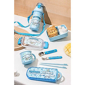 Skater Cinnamoroll Reusable Plastic Drinking Cup with Handle 6.76oz - Friends