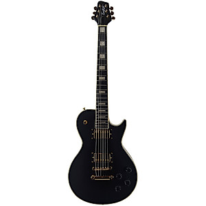 Sawtooth 6 String Solid-Body Electric Guitar, Right Handed, Satin Black, (ST-H70C-STNBK)