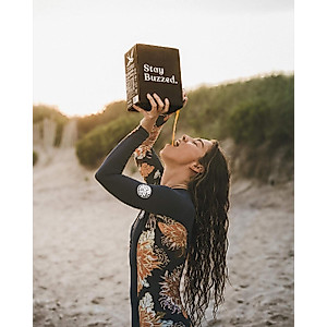 Sail Away Coffee Cold Brew Coffee Box Taps- Less Acidic Coffee Beverages | 120mg Caffeine, Gluten Free, Organic, Keto, Classic Black, 96 Fl. Oz.