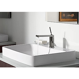 Kohler 2660-1-0 Vox Vessel Bathroom Sink with Single Faucet Hole, One Size, White